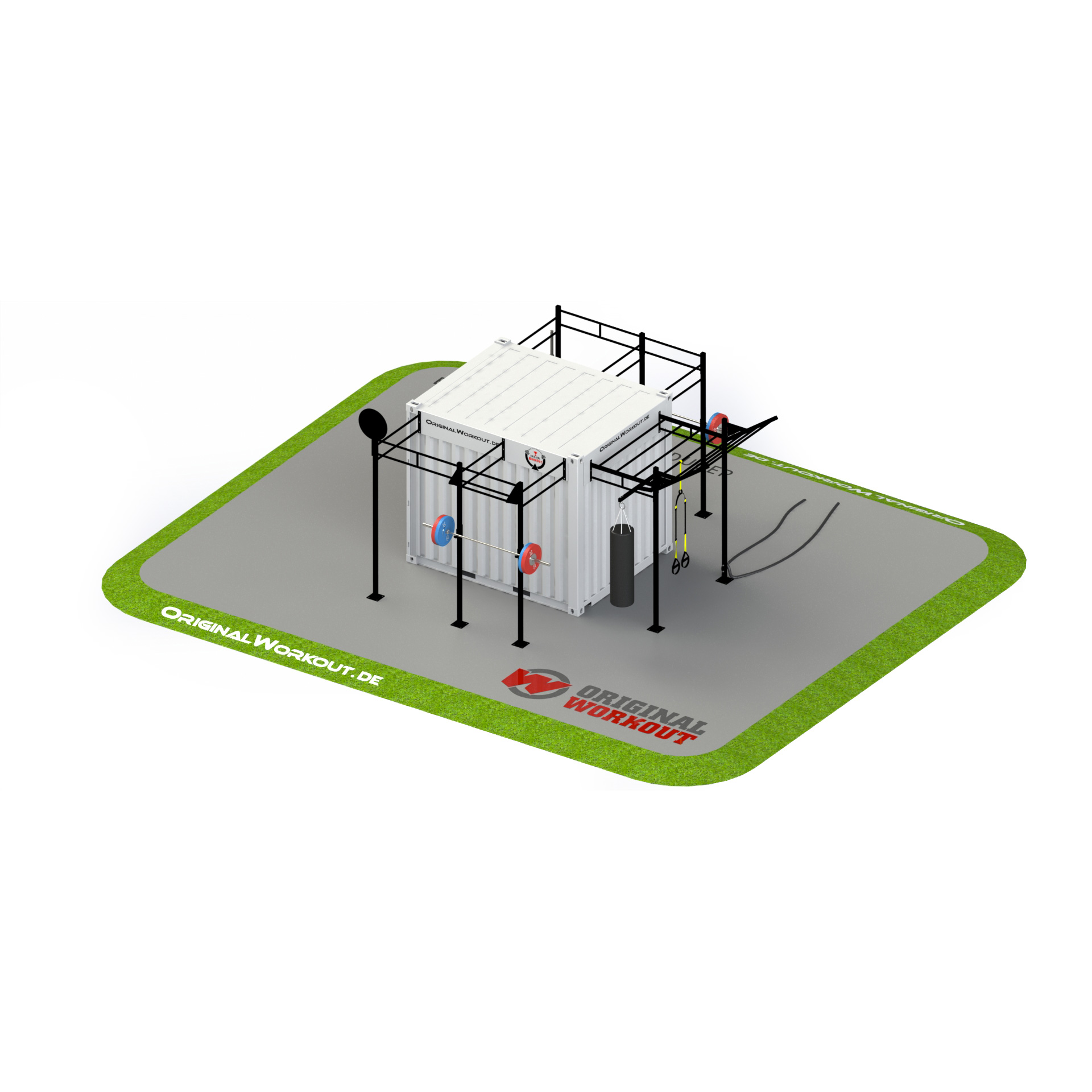 Milfit gym fitness container 10 ® ft - Original Workout