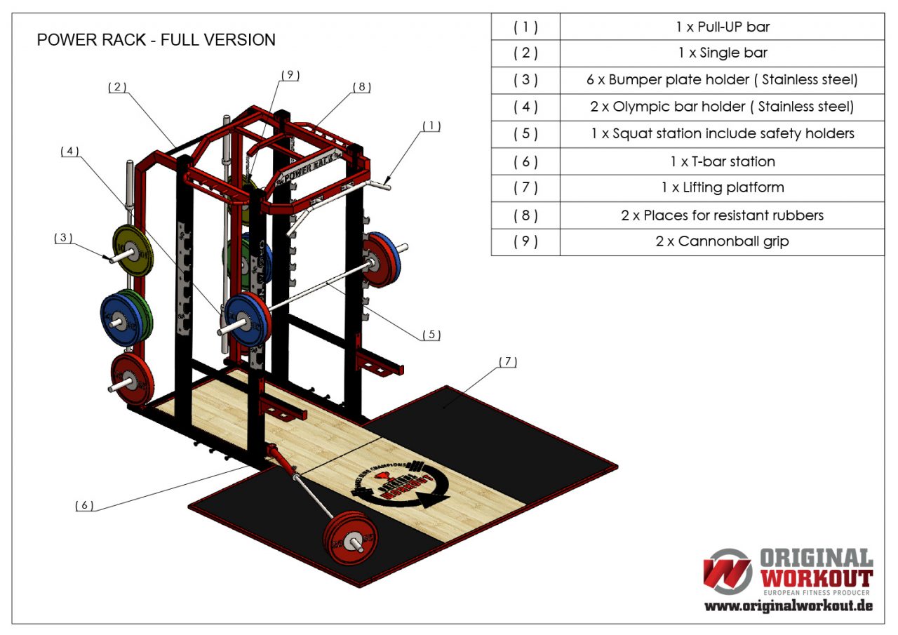 Power rack full version - Original Workout
